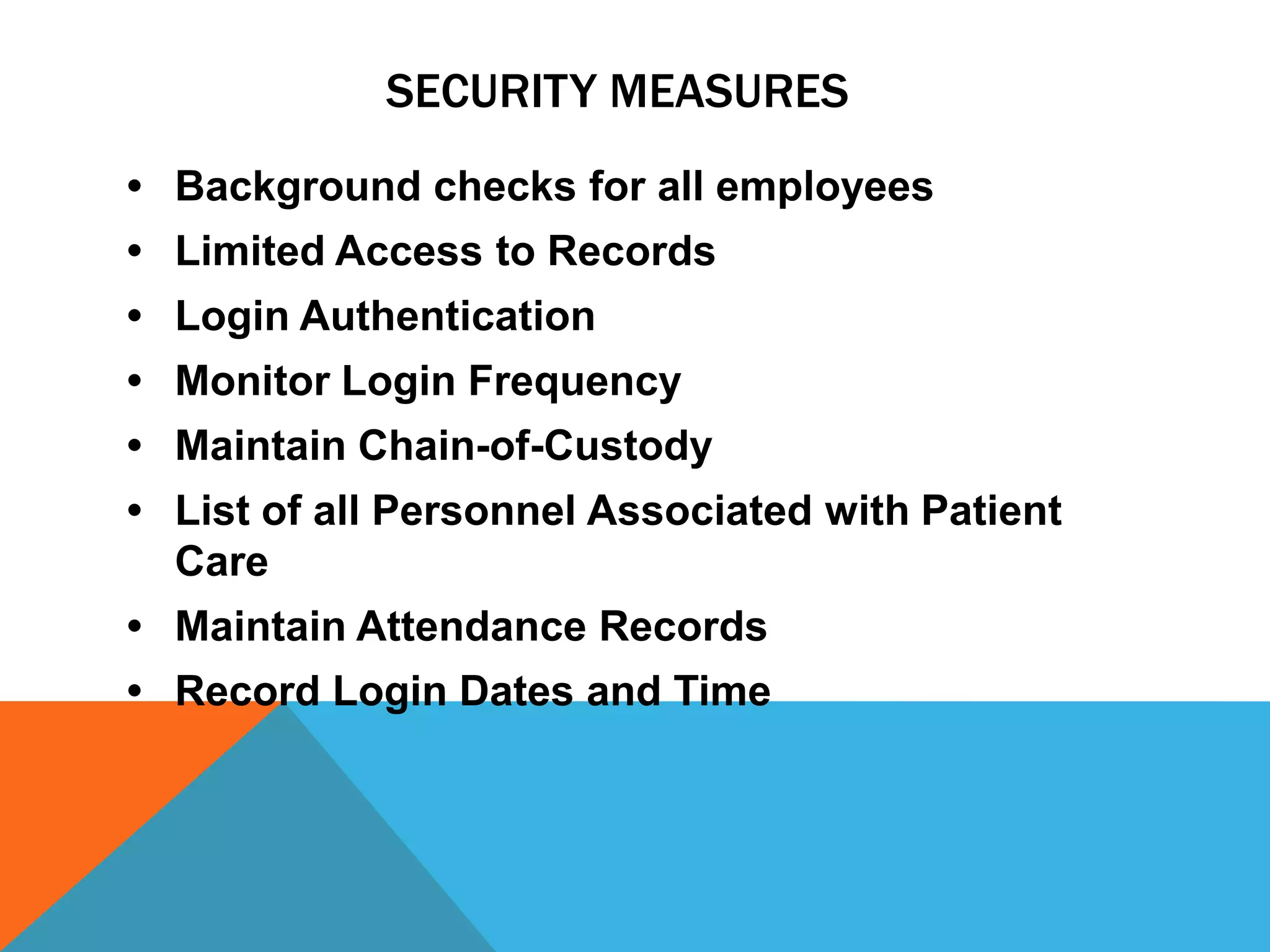 Hipaa and patient medical record confidentiality | PPTX | Health ...