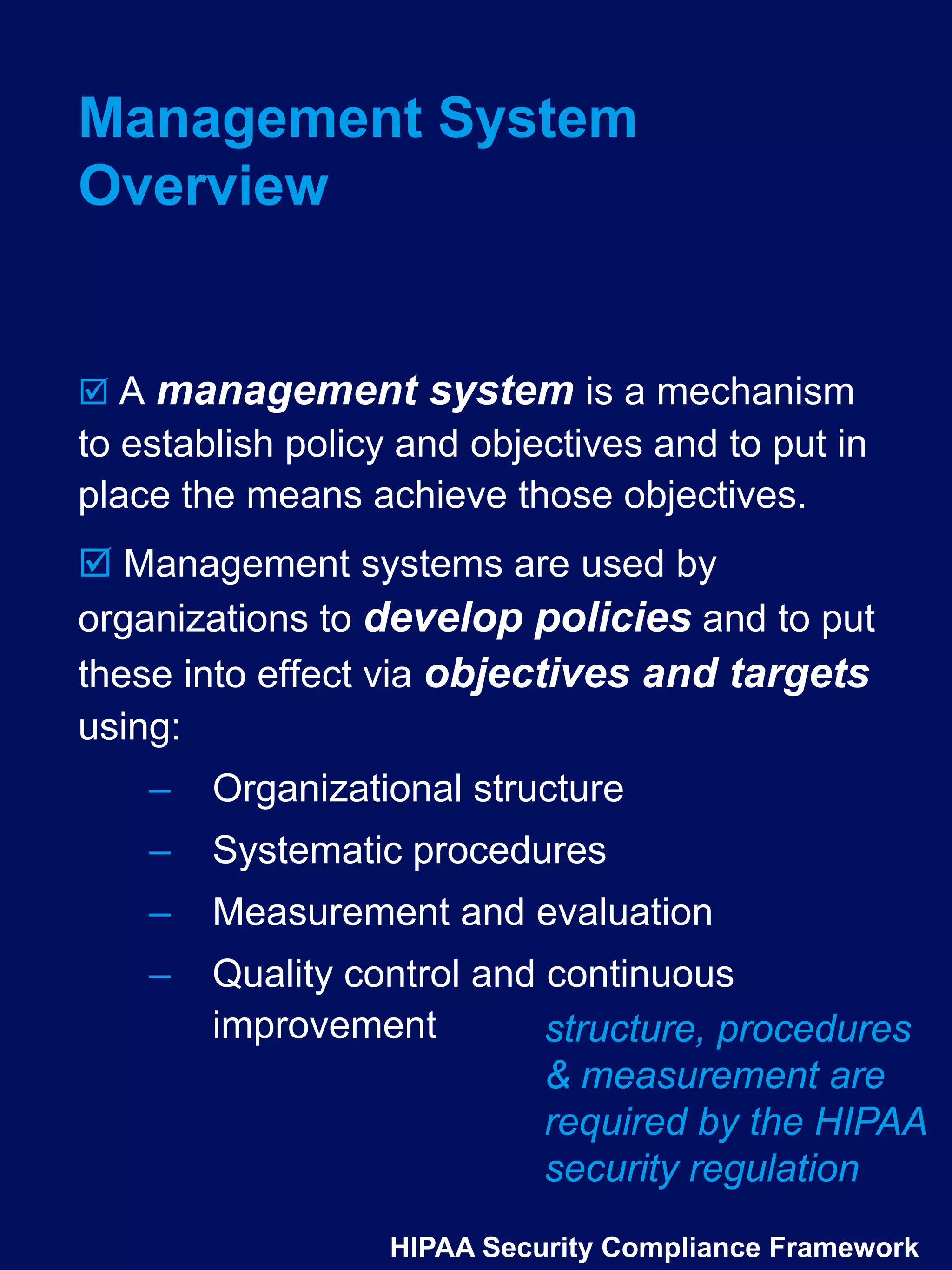 A project approach to HIPAA | PDF