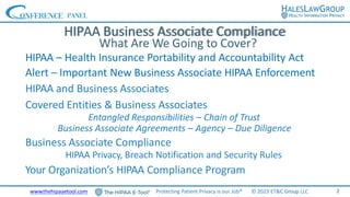HIPAA Business Associate Compliance and Dangers | PDF