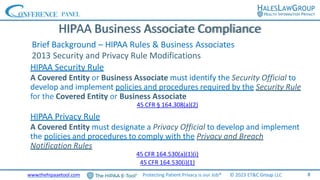 HIPAA Business Associate Compliance and Dangers | PDF