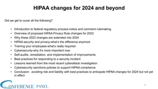 Breaking Down the Latest HIPAA Modifications: What's New in 2024 and ...
