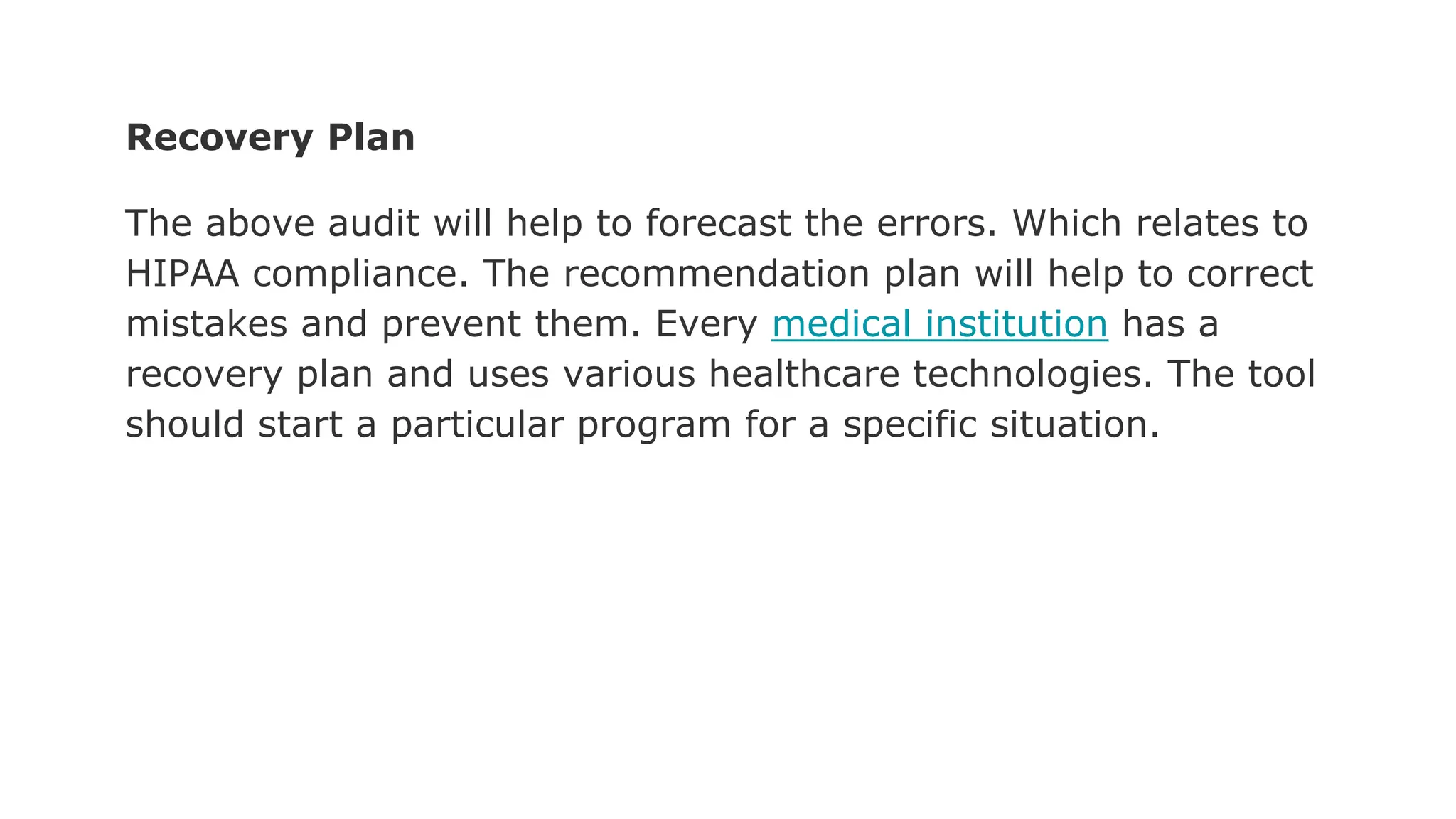 Hipaa checklist for healthcare software | PPTX