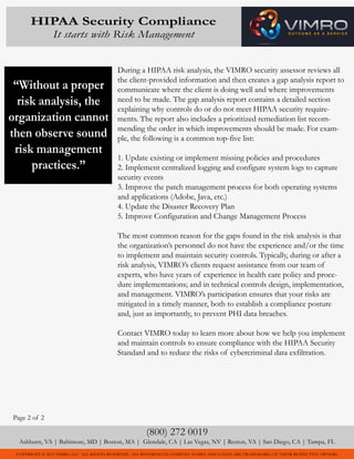 HIPAA and HITECH Compliance Guide | PDF