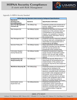 HIPAA and HITECH Compliance Guide | PDF