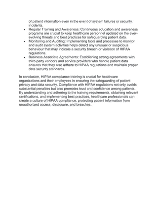 Hipaa Compliance Training.docx