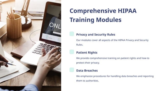 HIPAA Compliance Training with Evolve e-Learning | PPT