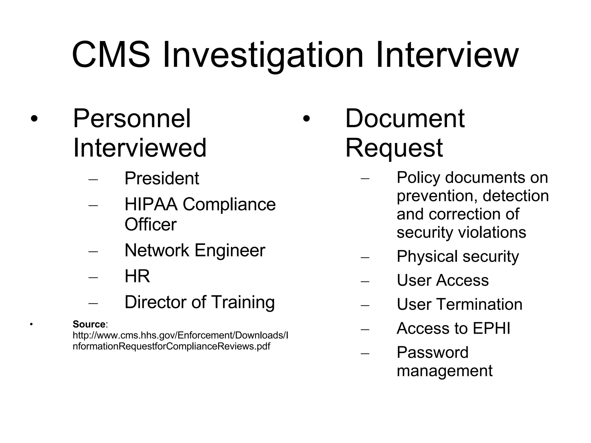 Hipaa Compliance With IT | PPT