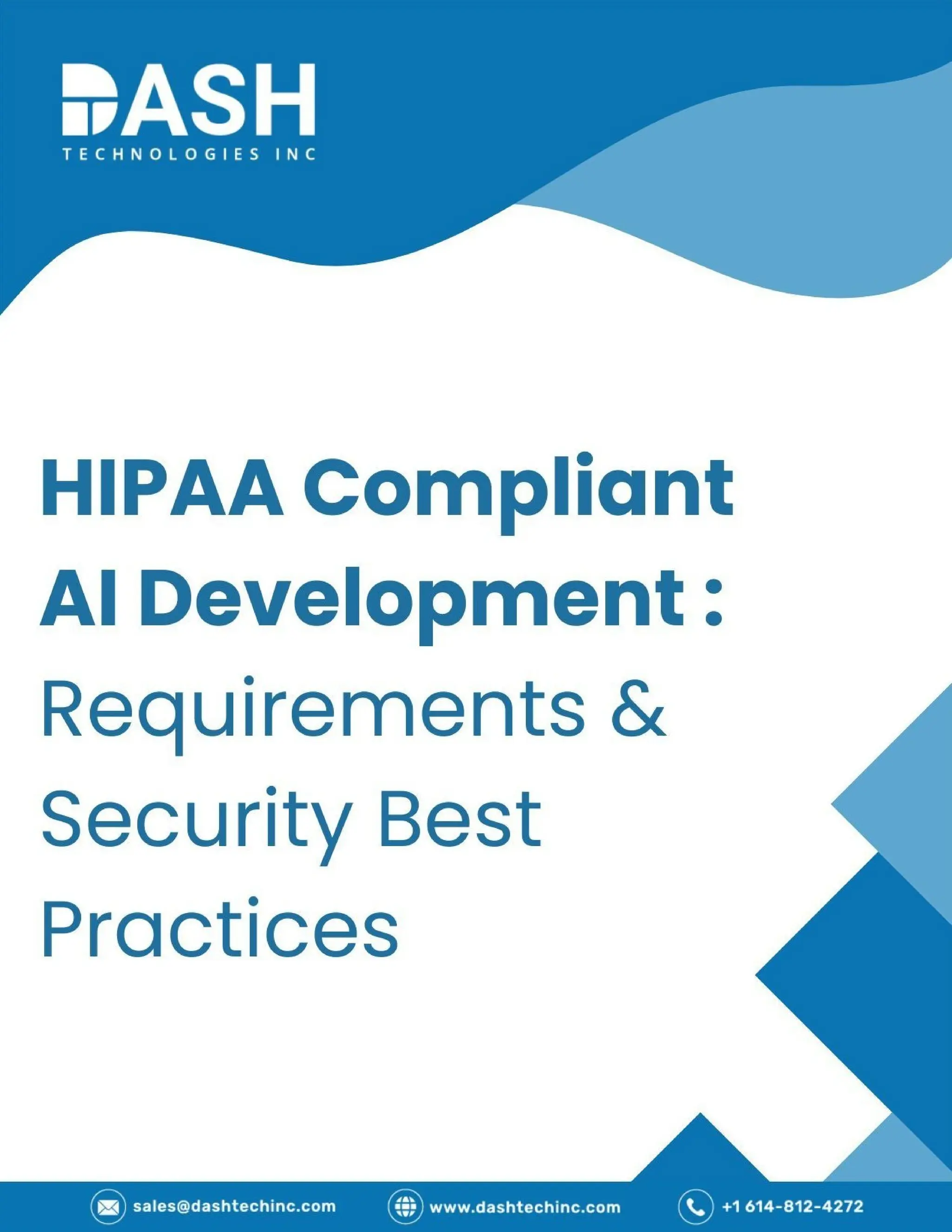 HIPAA Compliant AI Development - Requirements & Security Best.pptx
