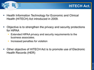 Hipaa hitech requirements | PPT | Free Download