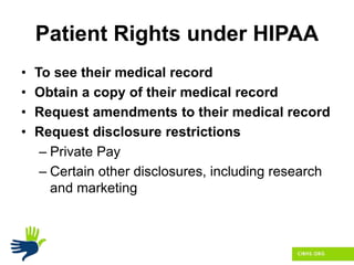 Hipaa overview 073118 | PPTX