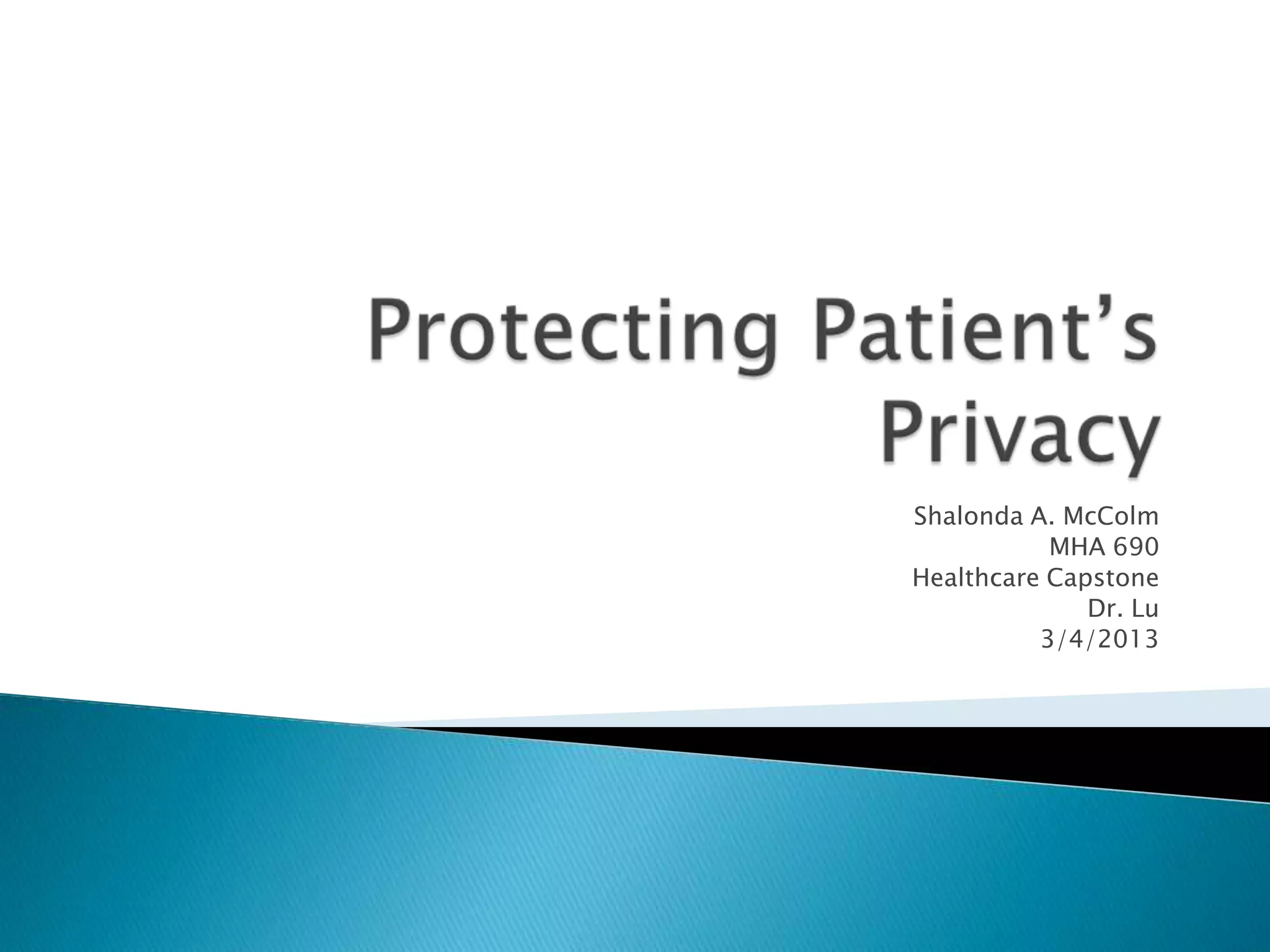Hipaa presentation | PPT
