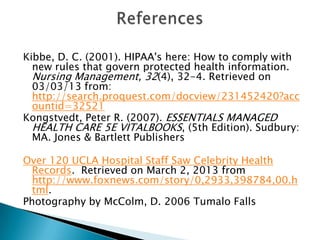 Hipaa presentation | PPTX