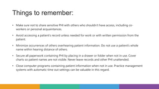 HIPAA Presentation | PPTX