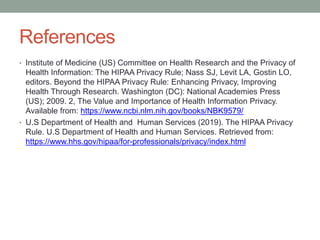 HIPAA and Privacy Training | PPTX