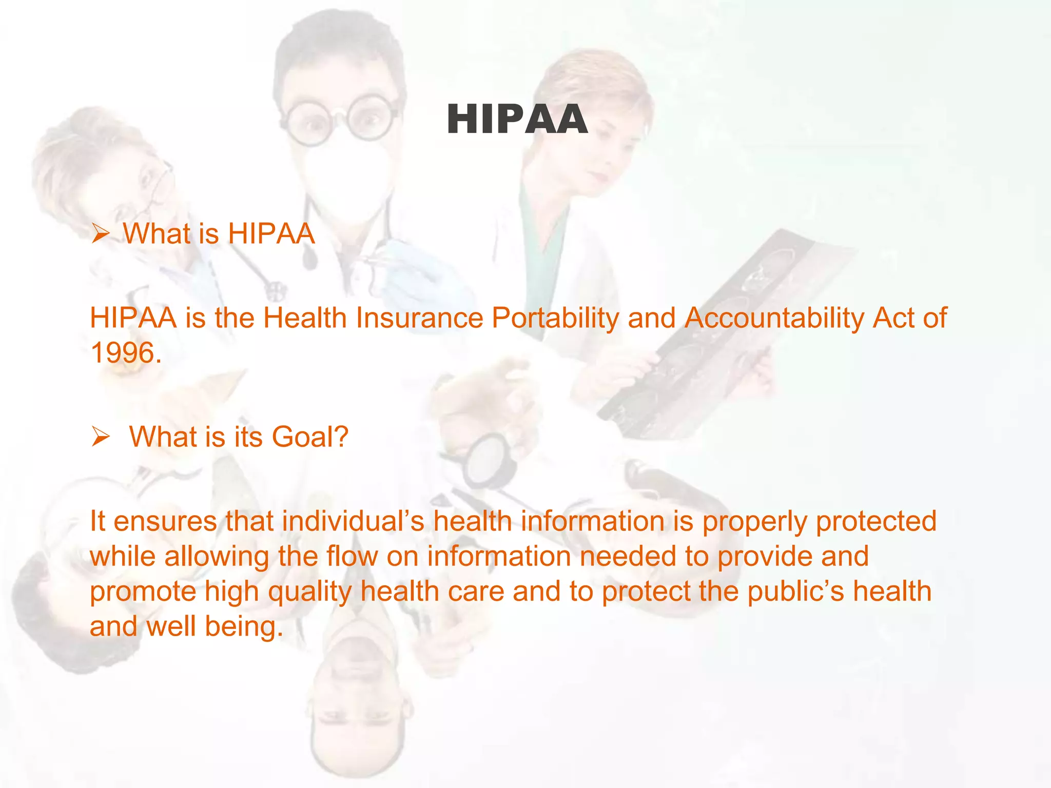 Hipaa privacy enforcement | PPTX