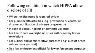 HIPAA Rights Privacy and Enforcements RD.pptx