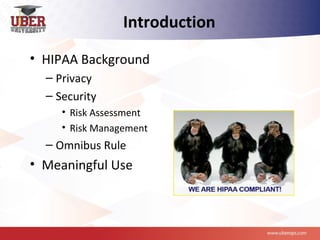 HIPAA security risk assessments | PPT