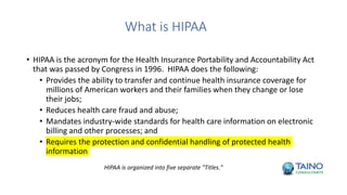 HIPAA Security 2019 | PPT