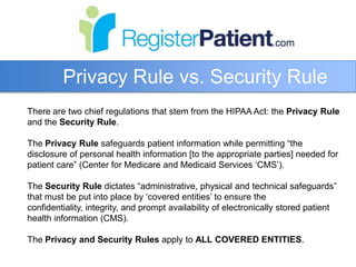 HIPAA Compliance | PPTX