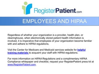 HIPAA Compliance | PPTX