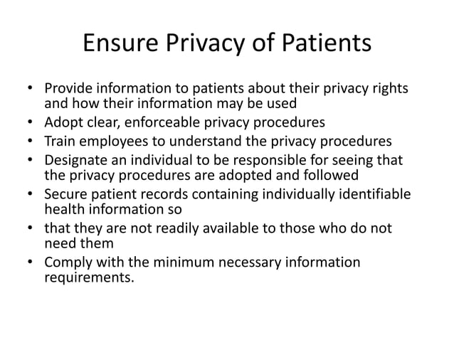 Hipaa slideshow | PPT