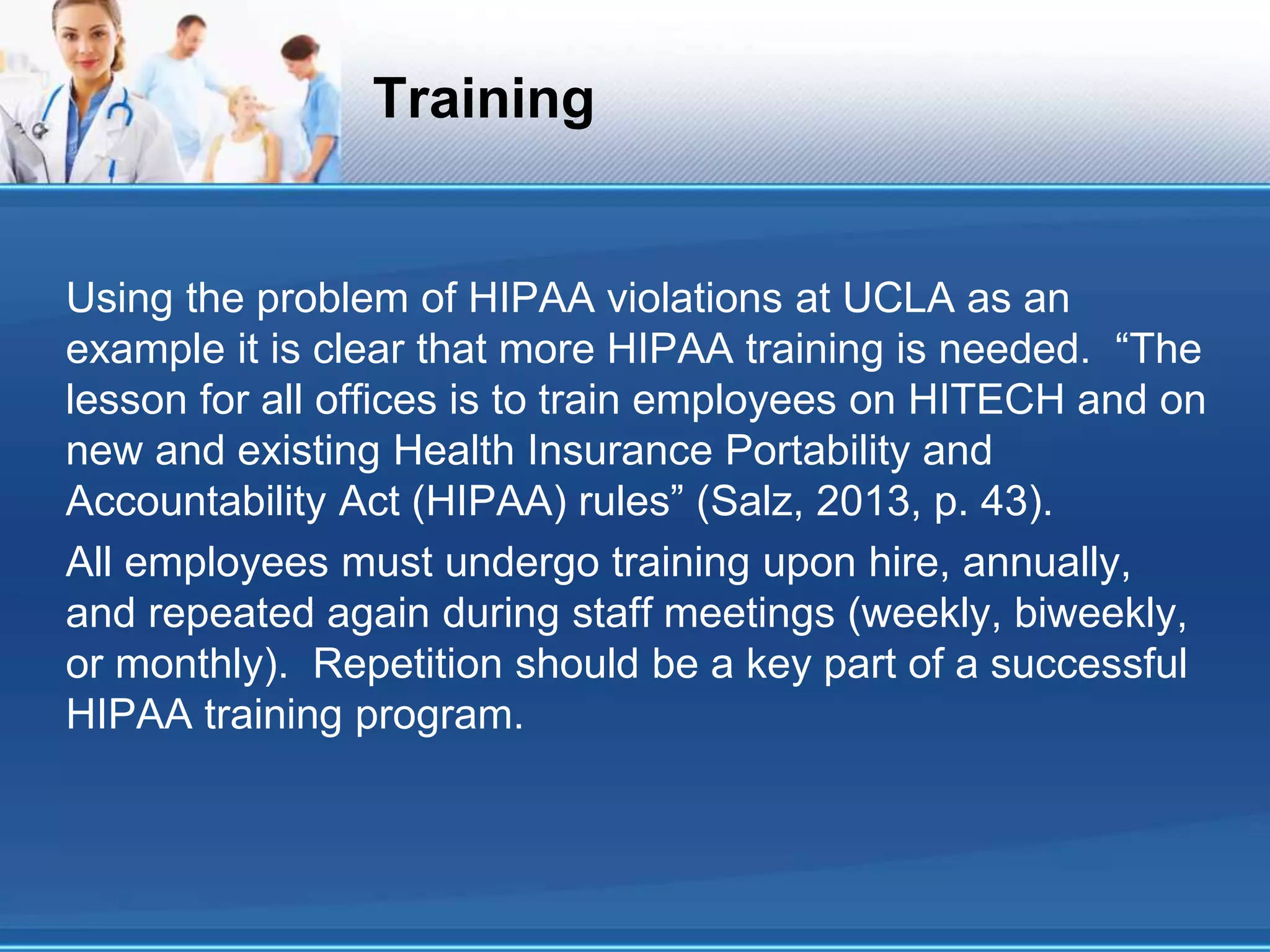 HIPAA Training: Preventing Employees from Violating HIPAA | PPTX