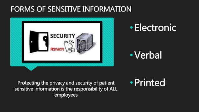 HIPAA Employee and Health Professional Training | PPTX
