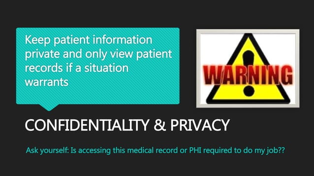 HIPAA Employee and Health Professional Training | PPTX