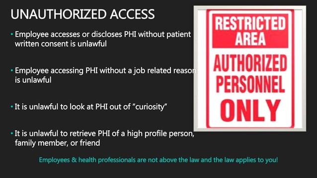 HIPAA Employee and Health Professional Training | PPTX