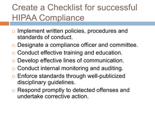 Hipaa training | PPTX