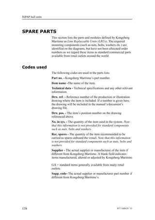 Hi pap hull units instruction manual | PDF