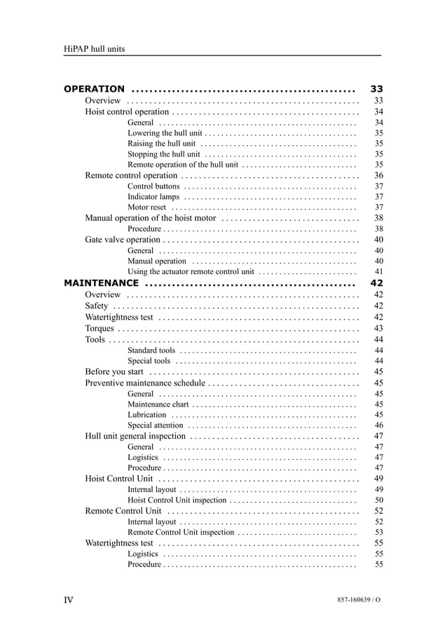 Hi pap hull units instruction manual | PDF