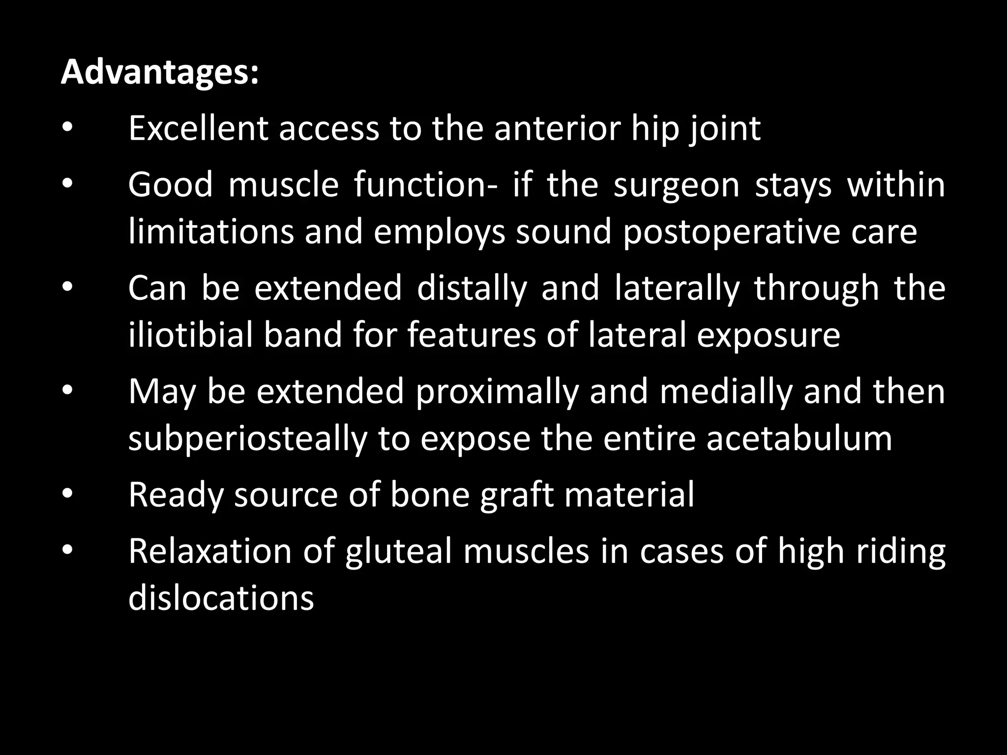 Surgical Approaches to Hip Joint | PPTX