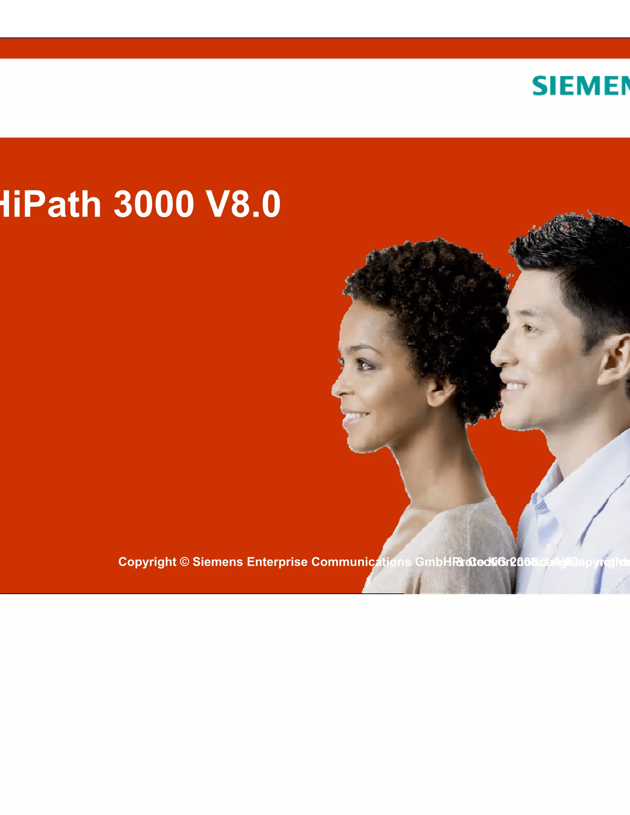 Tổng đài điện thoại Siemens Hipath 3000 [thegioitongdai.com.vn] | PDF