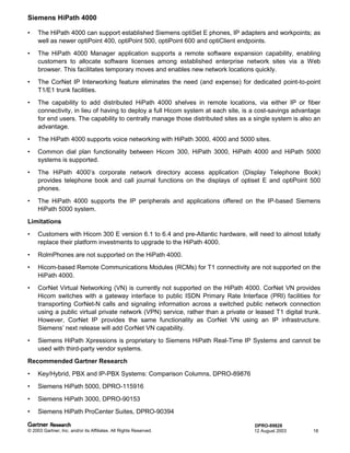 Hi path 4000 real time ip system | PDF