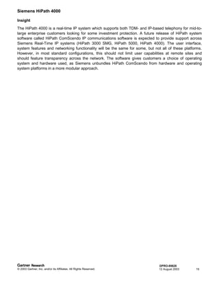 Hi path 4000 real time ip system | PDF