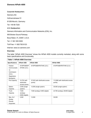 Hi path 4000 real time ip system | PDF