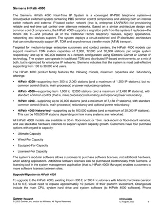 Hi path 4000 real time ip system | PDF
