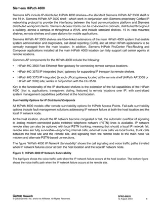 Hi path 4000 real time ip system | PDF