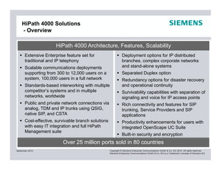 Tổng đài điện thoại Siemens Hipath 4000 [thegioitongdai.com.vn] | PDF
