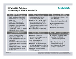 Tổng đài điện thoại Siemens Hipath 4000 [thegioitongdai.com.vn] | PDF