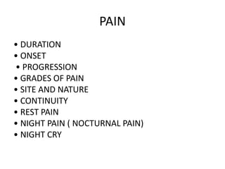Hip clinical examination By Dr YAGNIK BHUVA | PPT