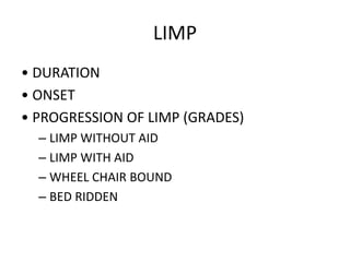 Hip clinical examination By Dr YAGNIK BHUVA | PPT