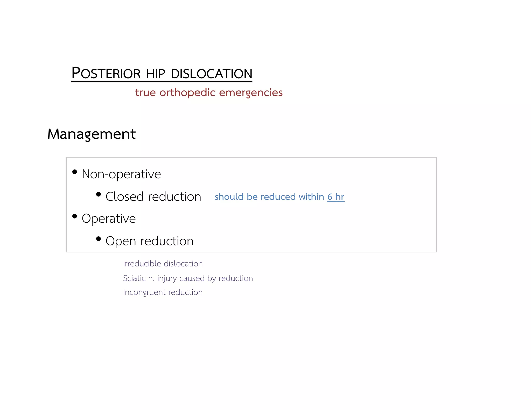 posterior hip dislocation | PDF