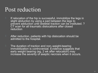 Hip dislocation | PPT