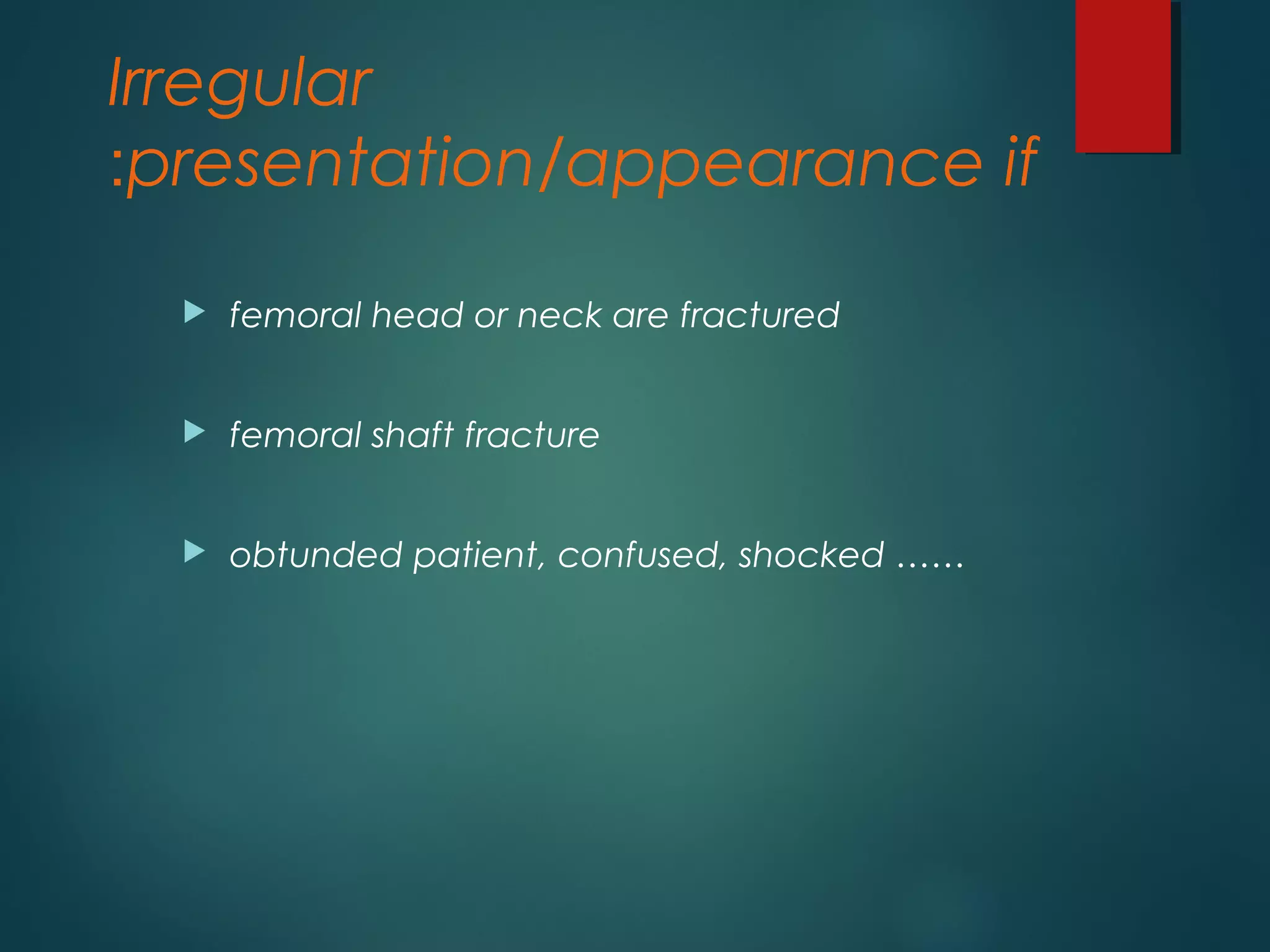 Hip Dislocation Ppt