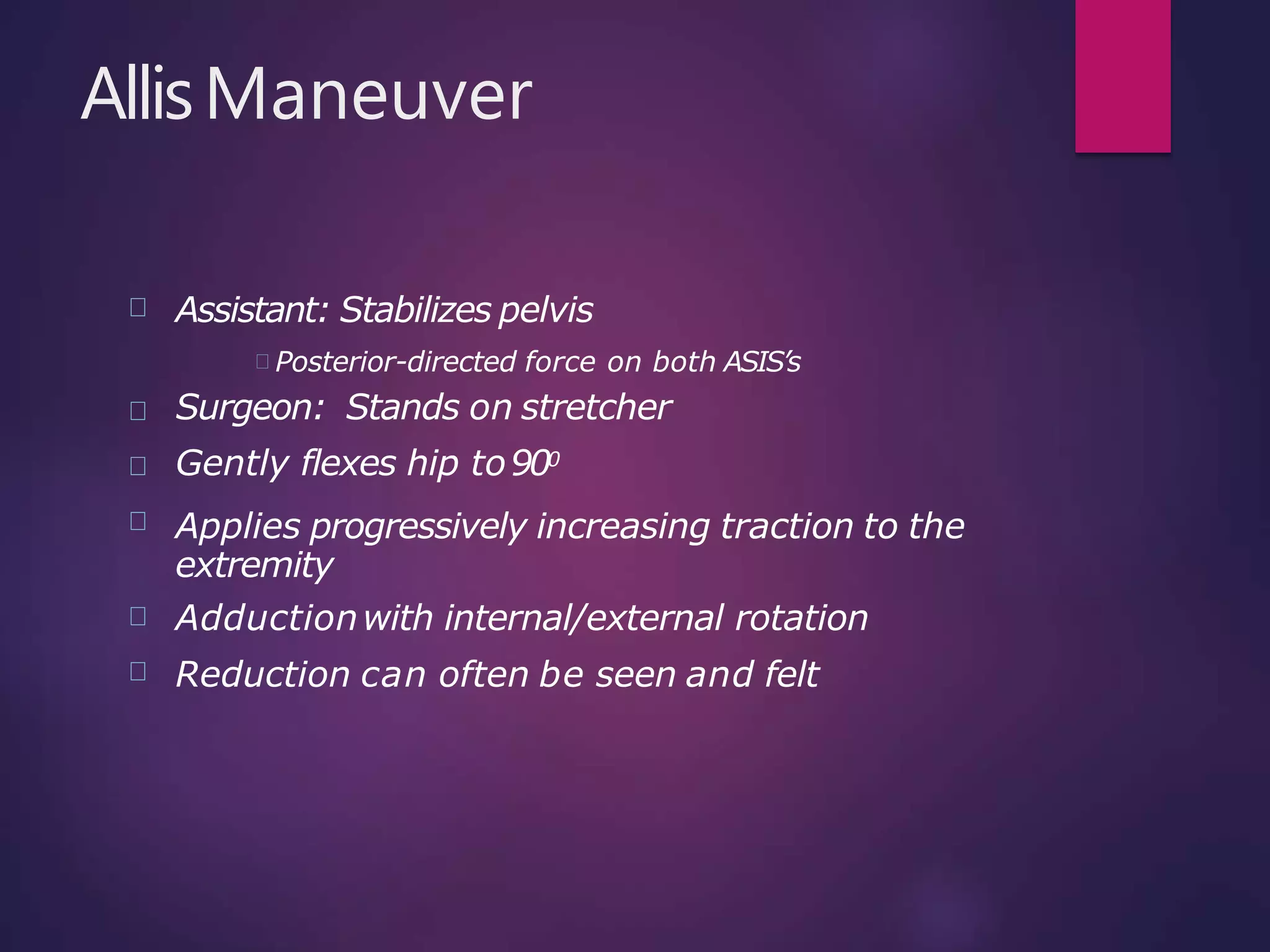 Hip dislocation | PPTX