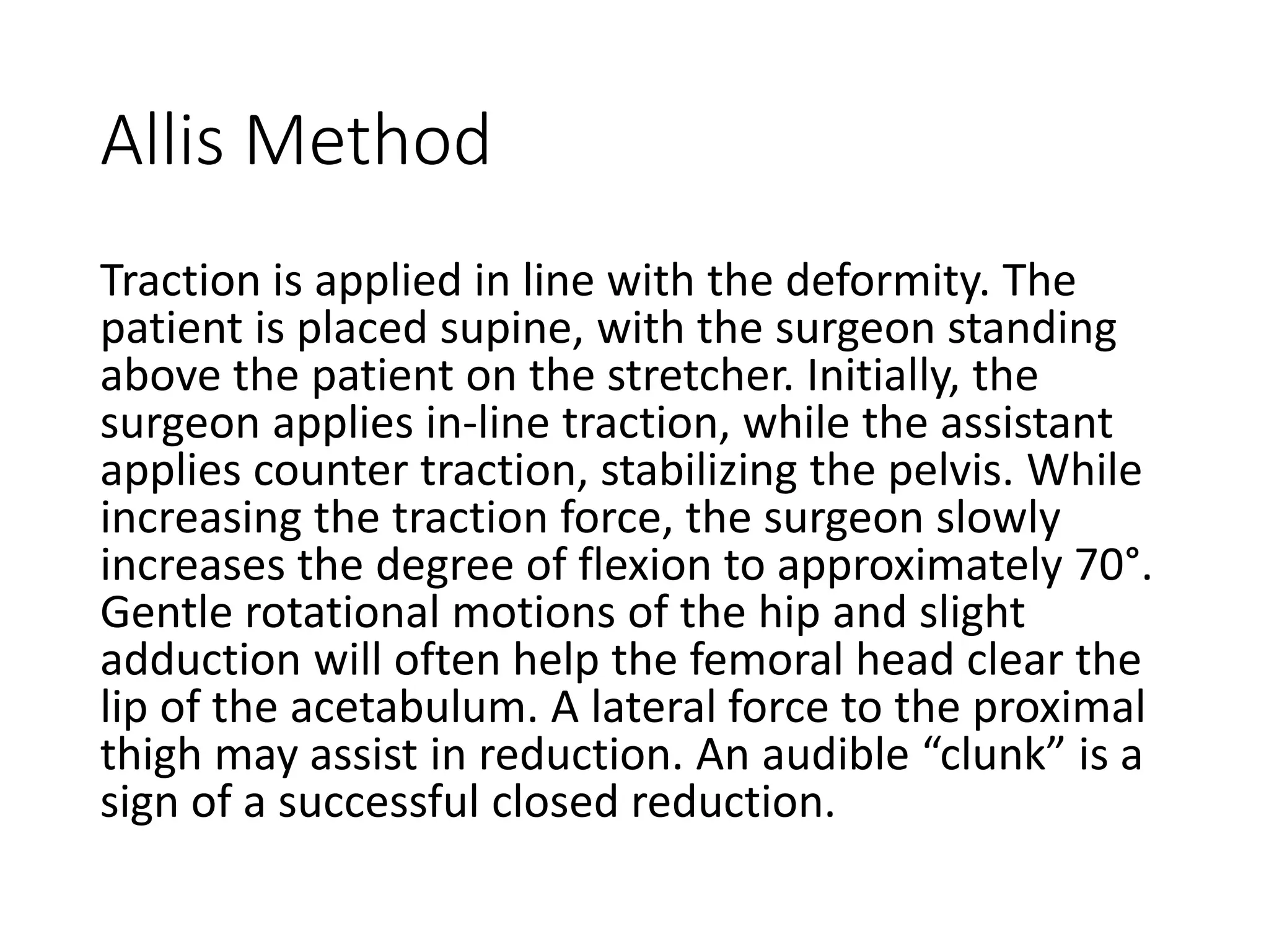 Hip Dislocation.pptx. . | PPTX