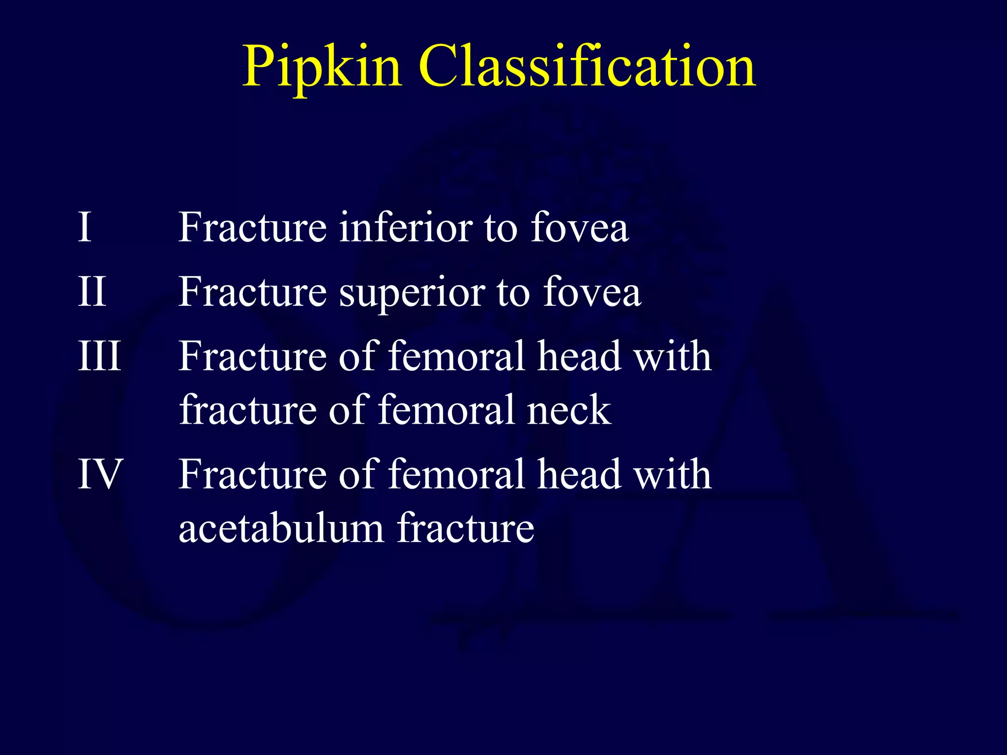 Hip dislocations and femoral head fractures | PPT