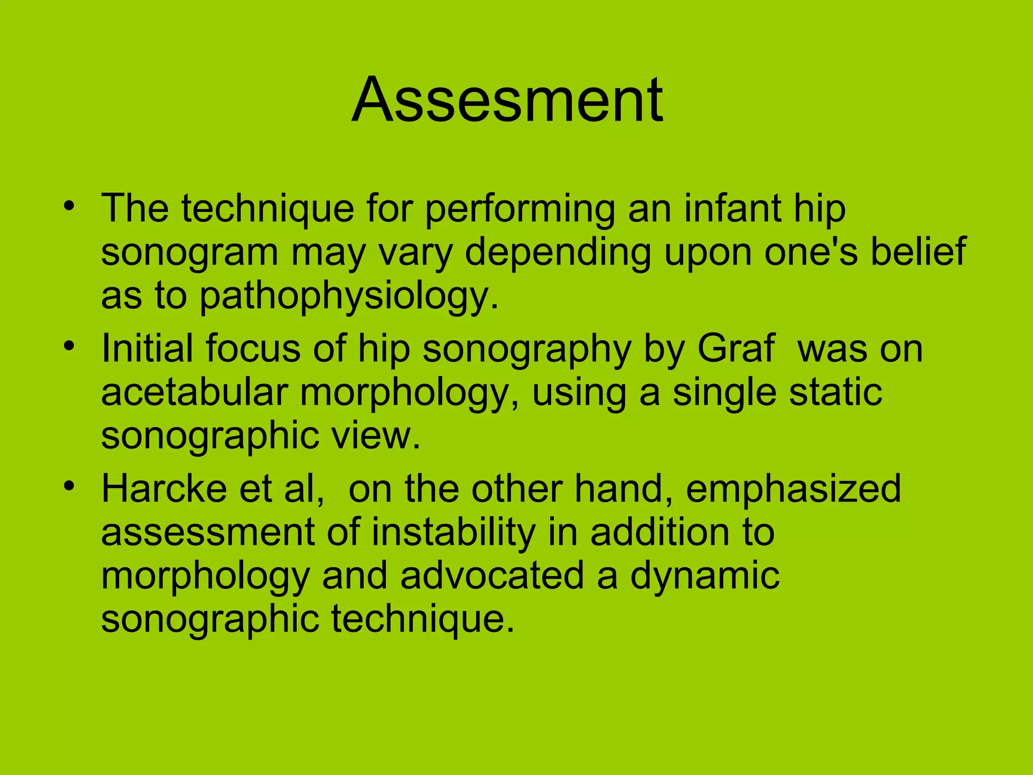 Hip dysplasia imaging . | PPT